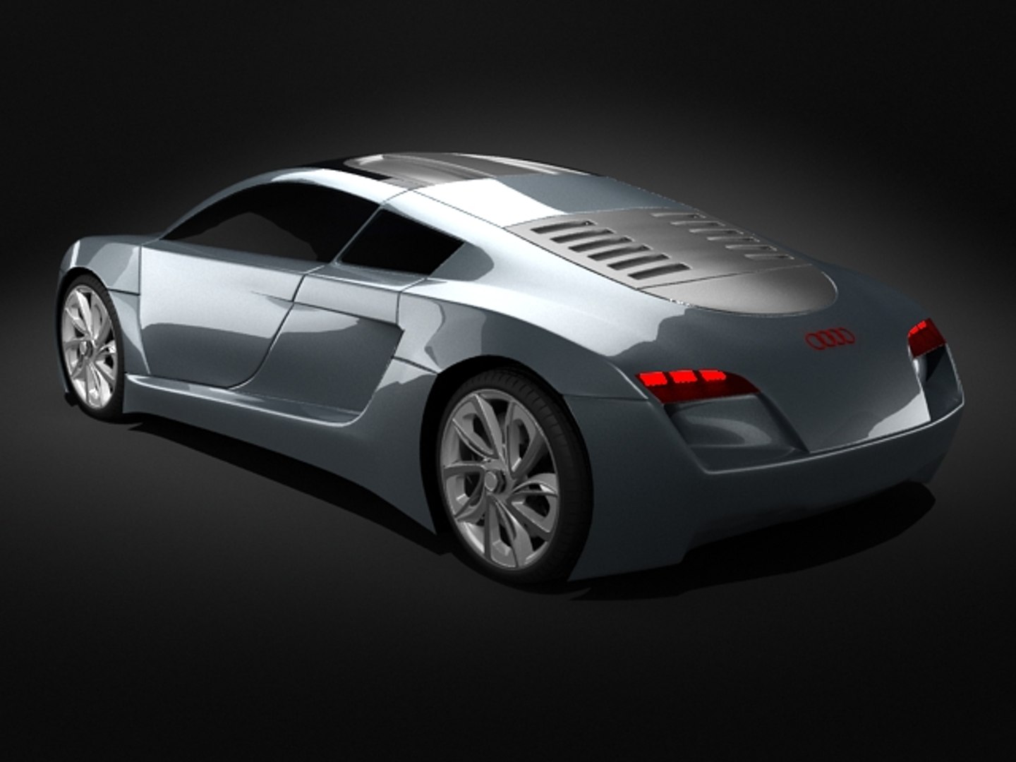 3d Model Audi Rsq
