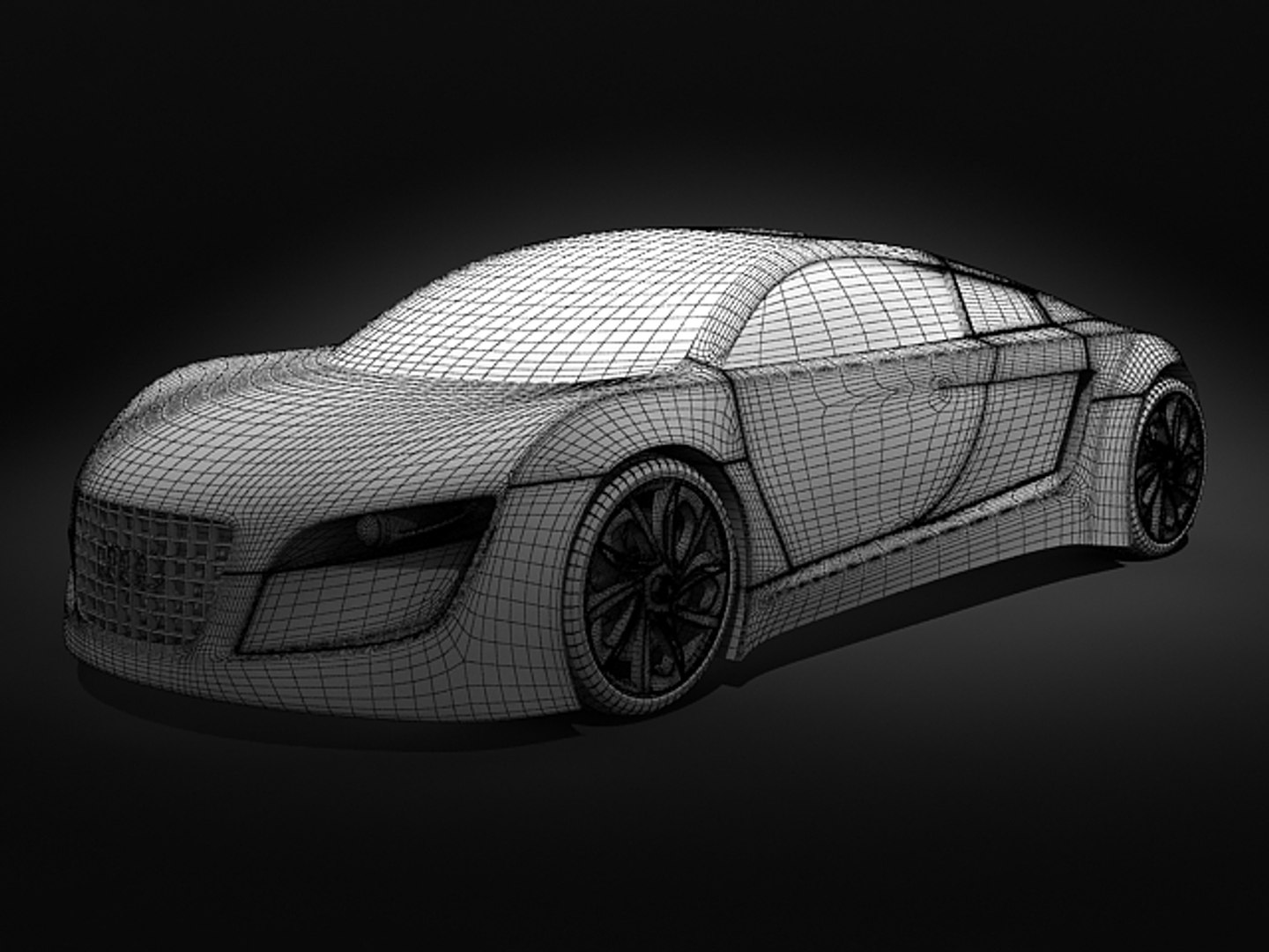 3d Model Audi Rsq