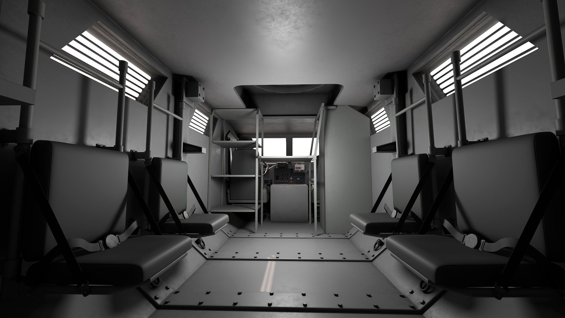 Police SWAT Armored Vehicle Grey Rigged 3D Model - TurboSquid 2285013