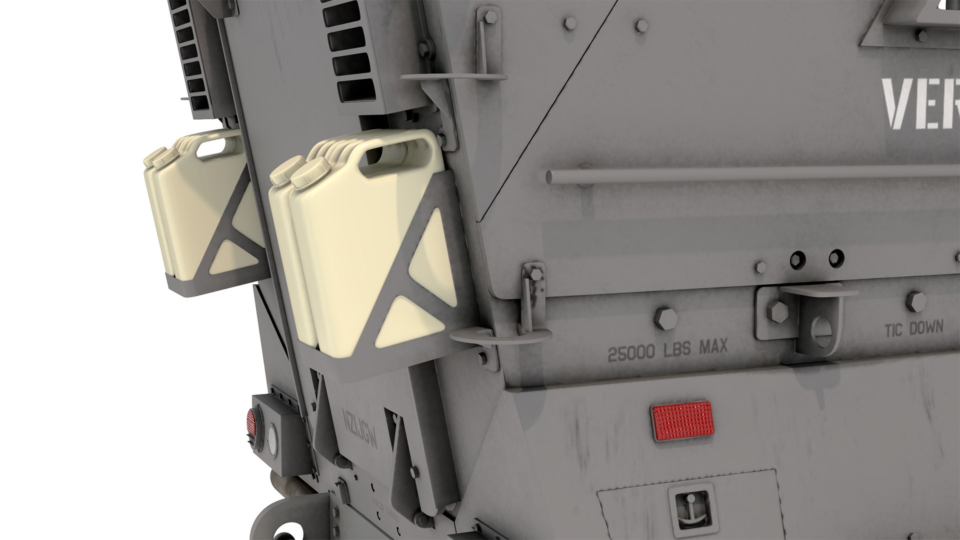 Police SWAT Armored Vehicle Grey Rigged 3D Model - TurboSquid 2285013
