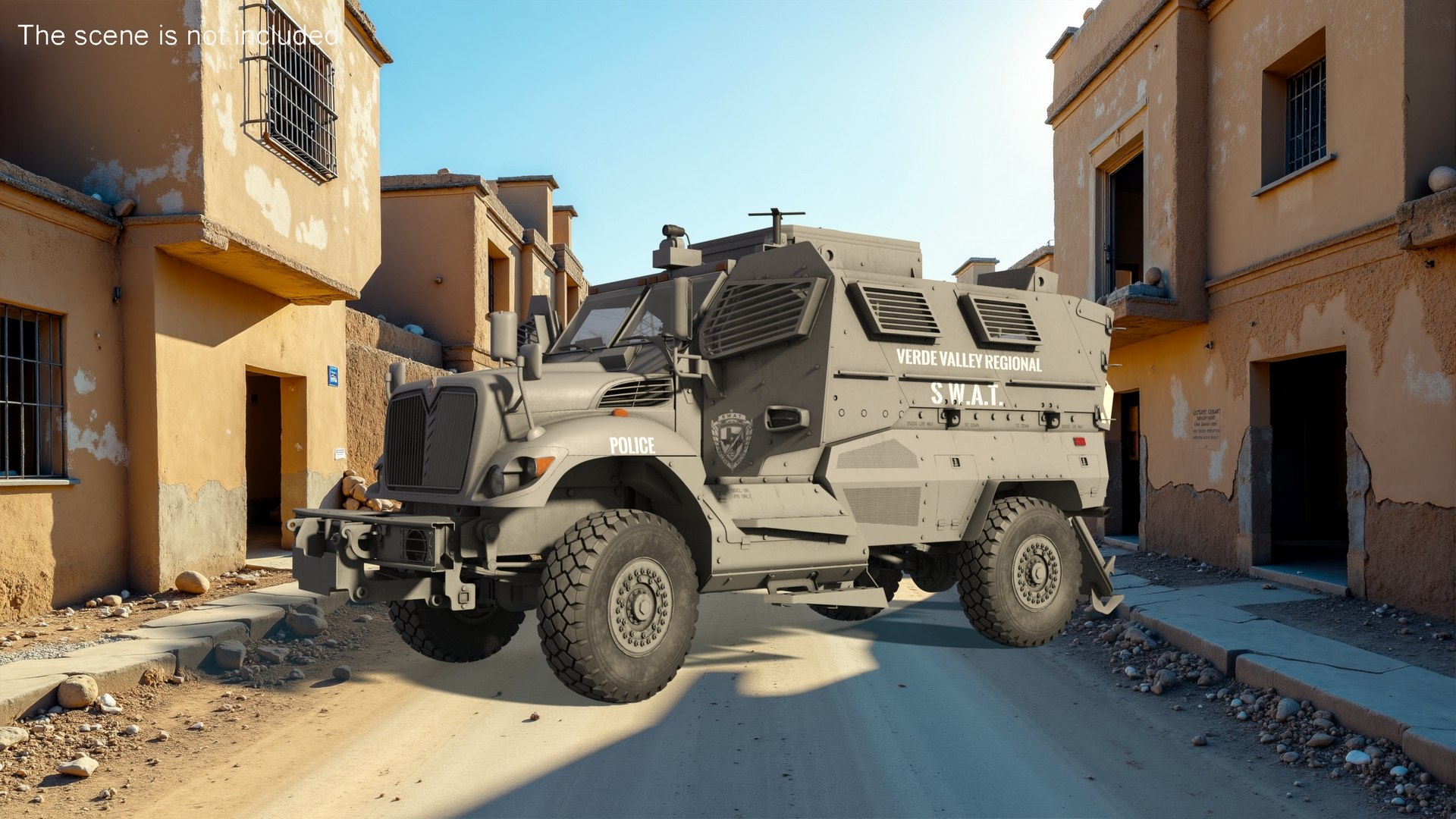 Police SWAT Armored Vehicle Grey Rigged 3D Model - TurboSquid 2285013