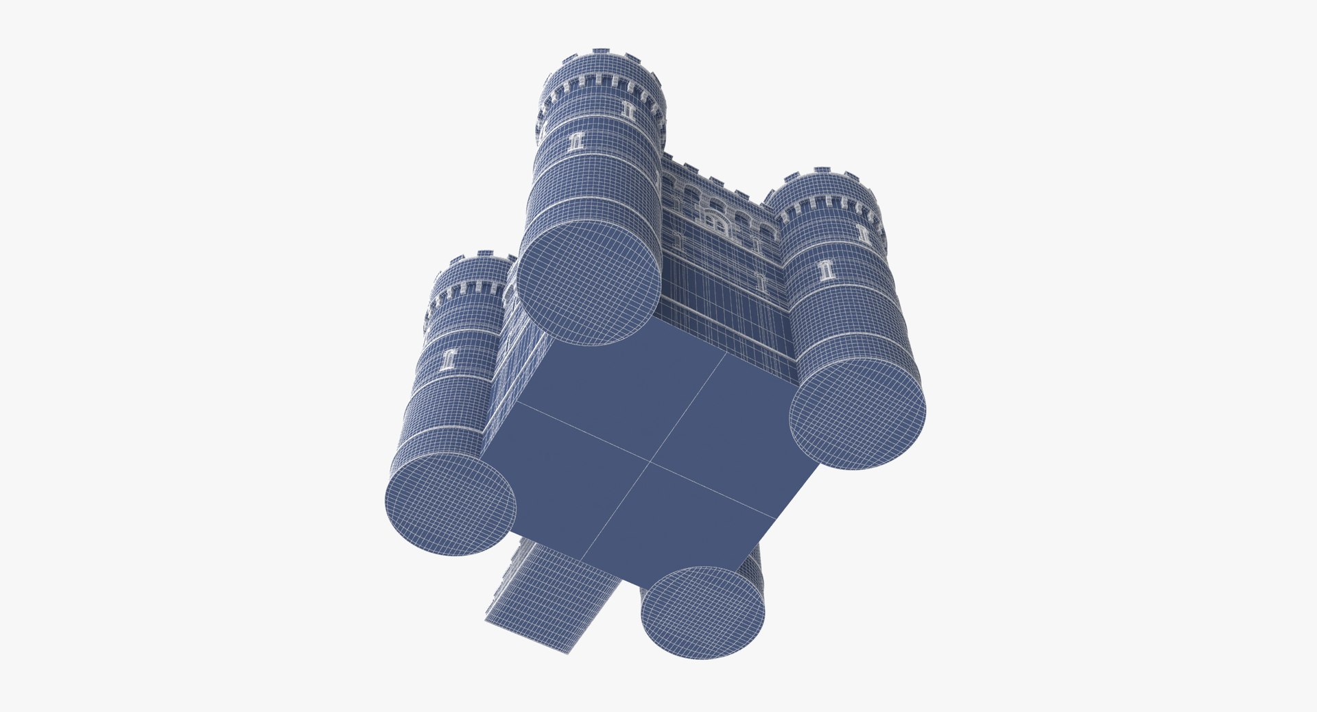 3d model castle