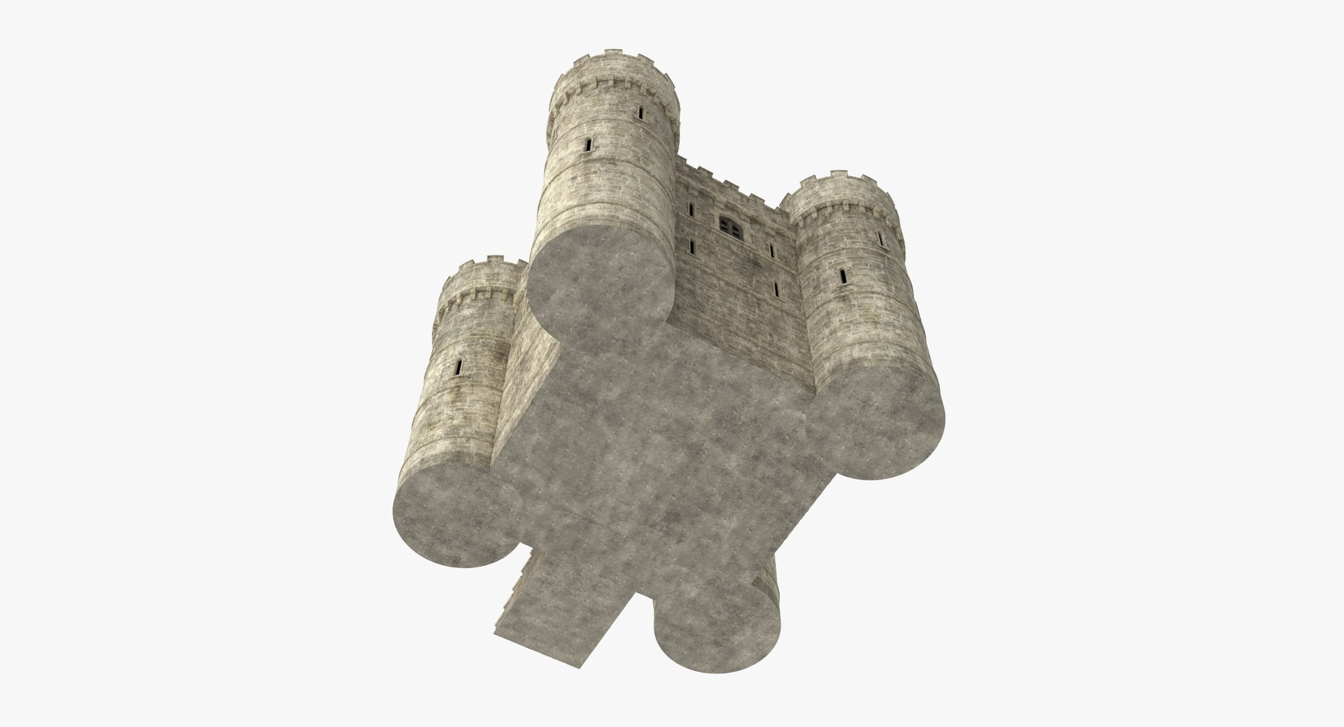 3d model castle