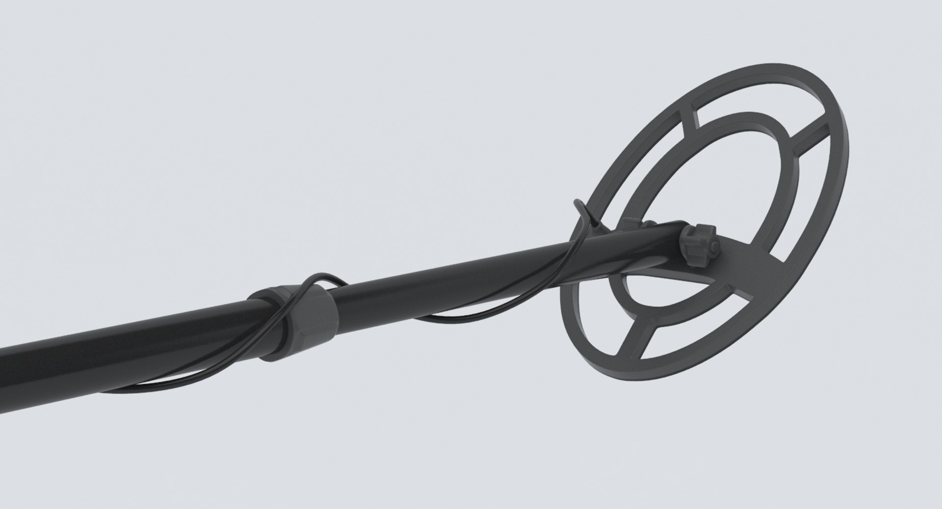 3D Generic Metal Detector D-coil Model - TurboSquid 1405265