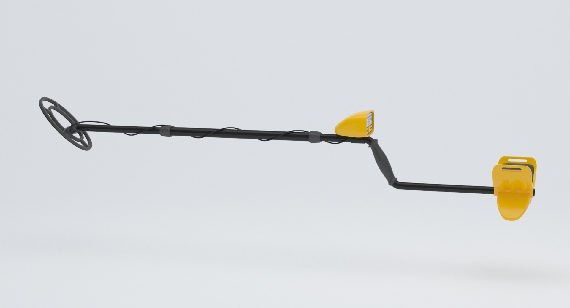 3D Generic Metal Detector D-coil Model - TurboSquid 1405265