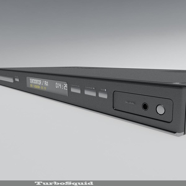 3d model sony dvd player