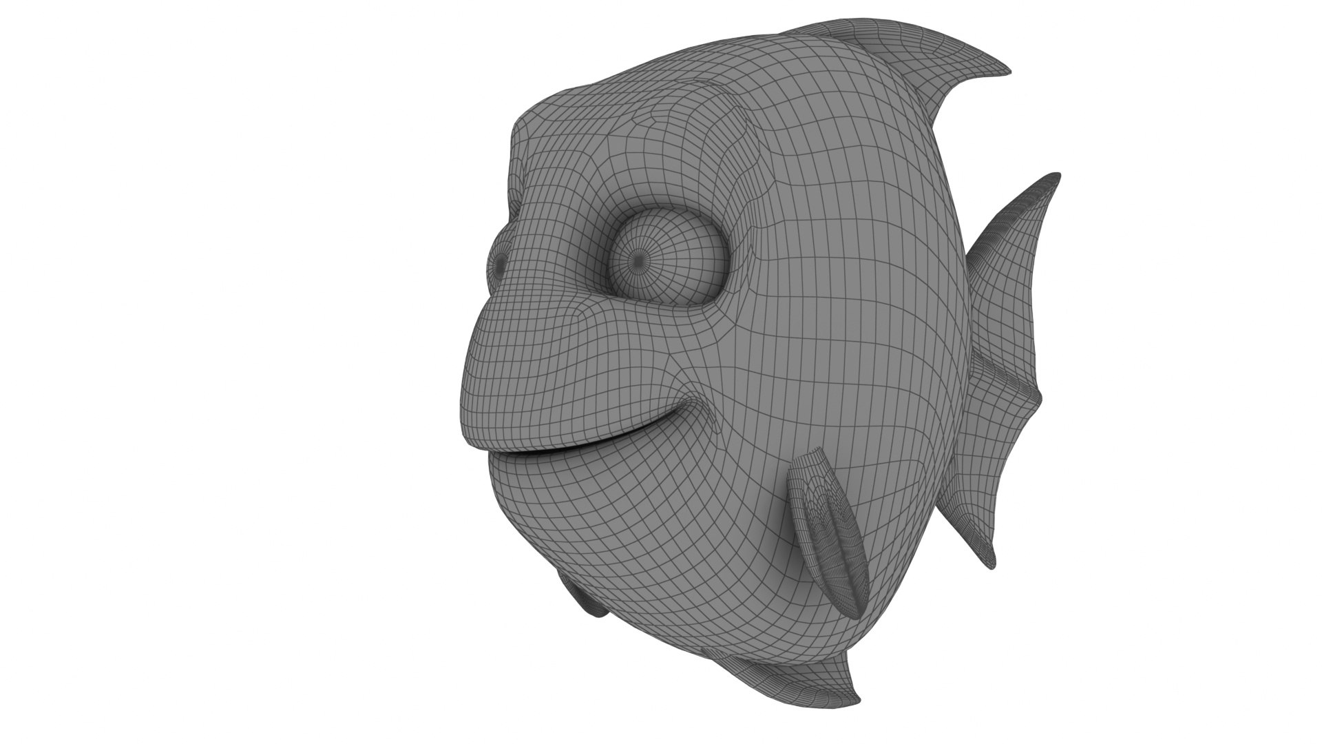 3D Model Cartoon Small Fish 04 - TurboSquid 2072714