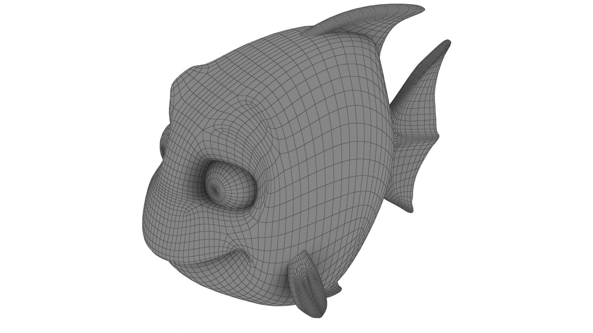 3D Model Cartoon Small Fish 04 - TurboSquid 2072714