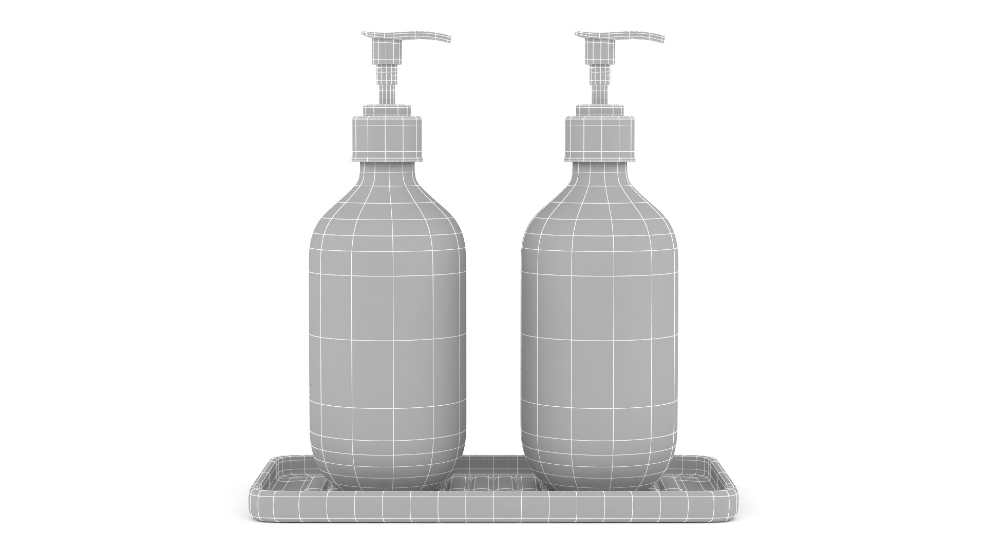 3D Shampoo Dispenser - TurboSquid 2009675