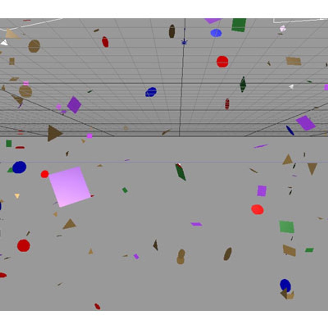 Confetti 3d Model
