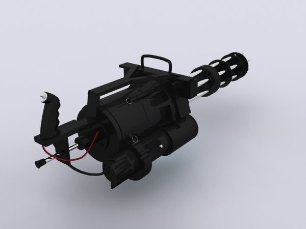Free 3D Minigun Models | TurboSquid