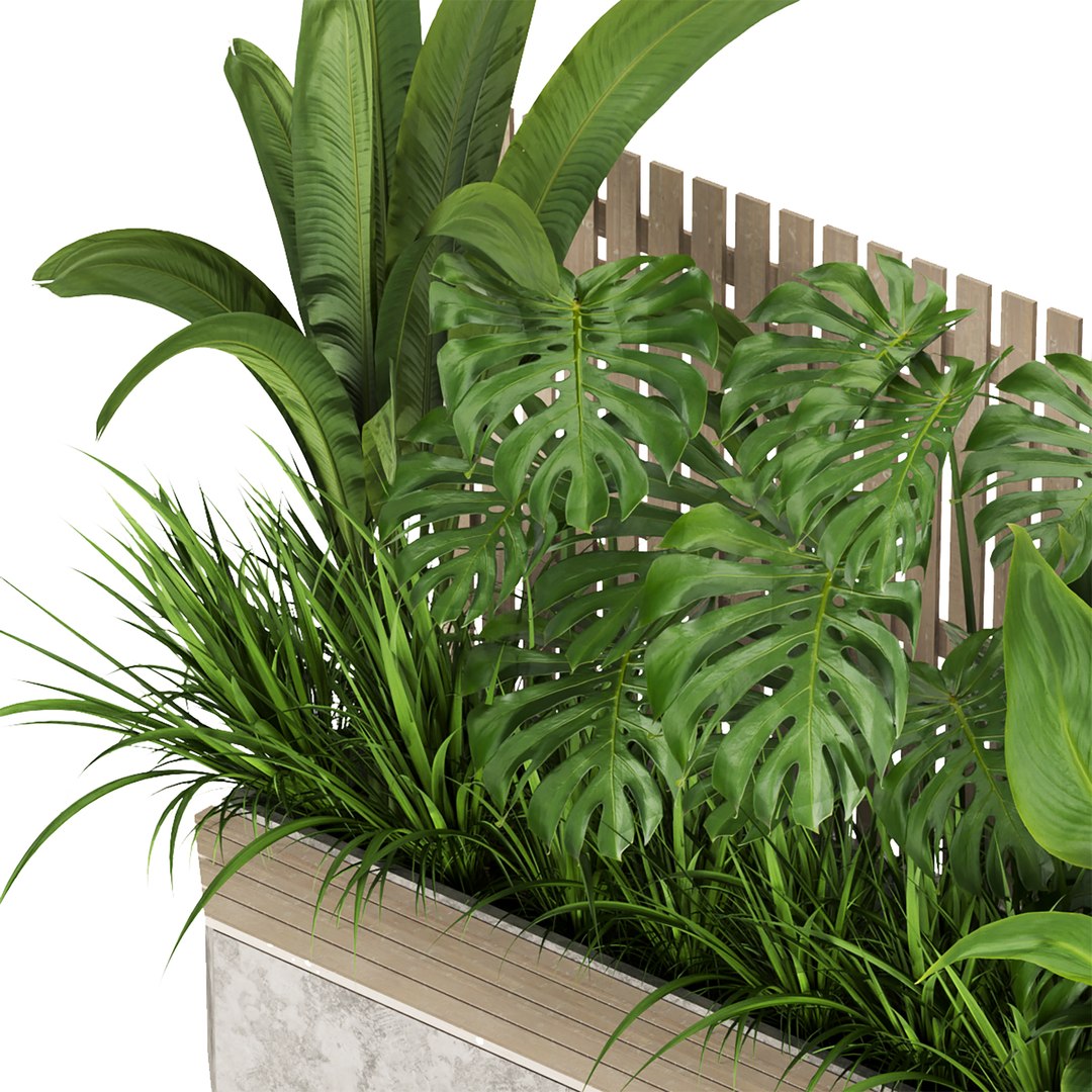 3D model Collection plant vol 317 - Urban environment - outdoor ...