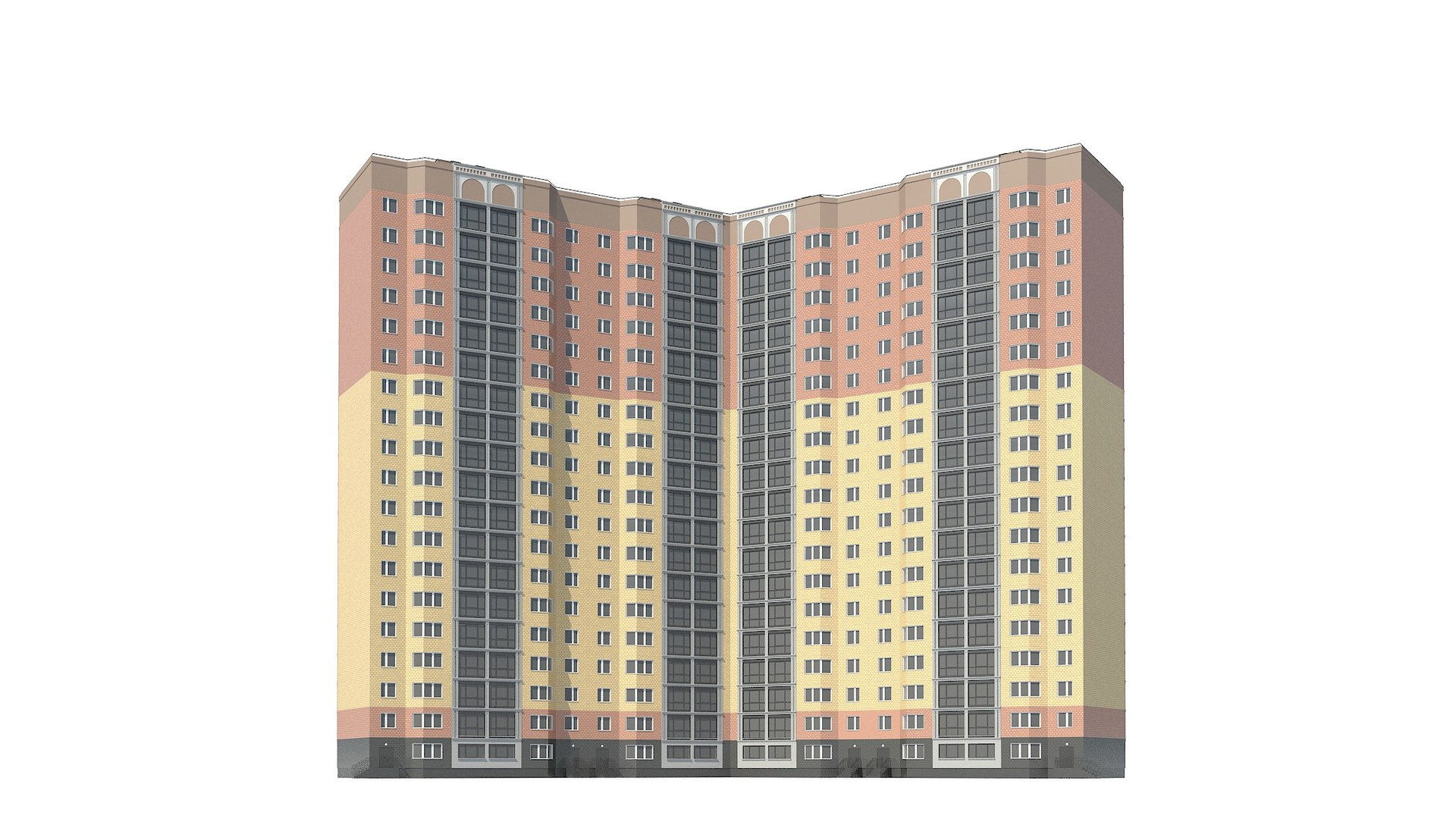 3D Corner City Building - TurboSquid 1702153