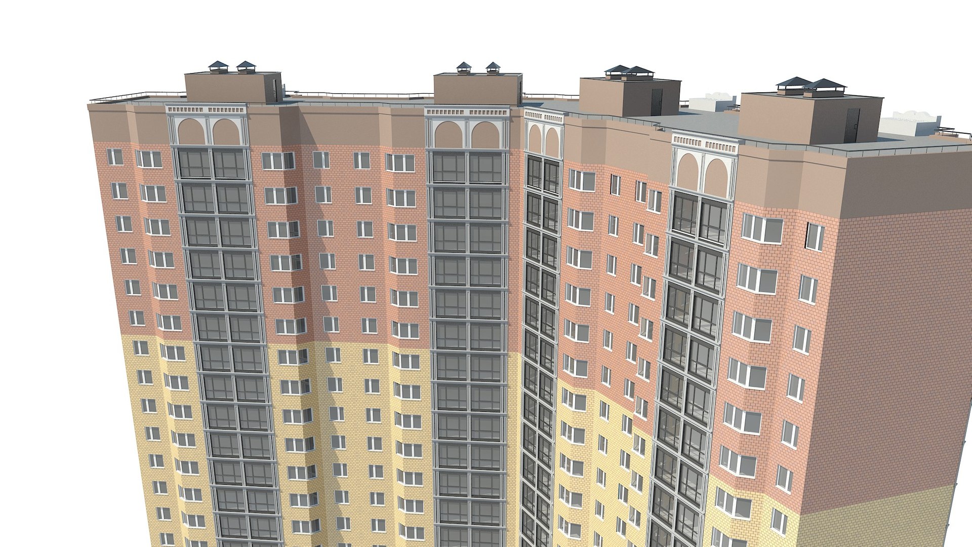 3D Corner City Building - TurboSquid 1702153