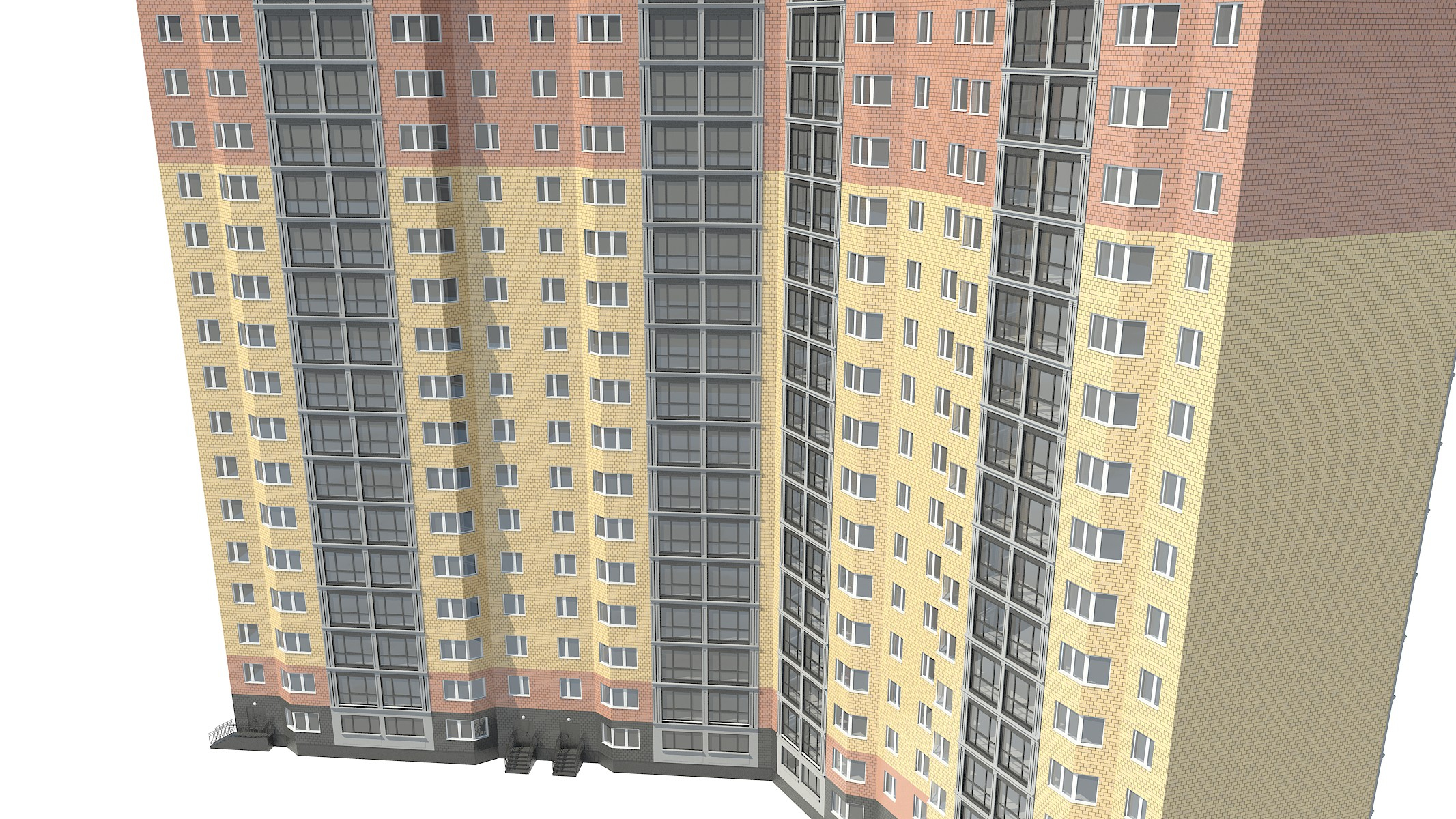 3D corner city building - TurboSquid 1702153