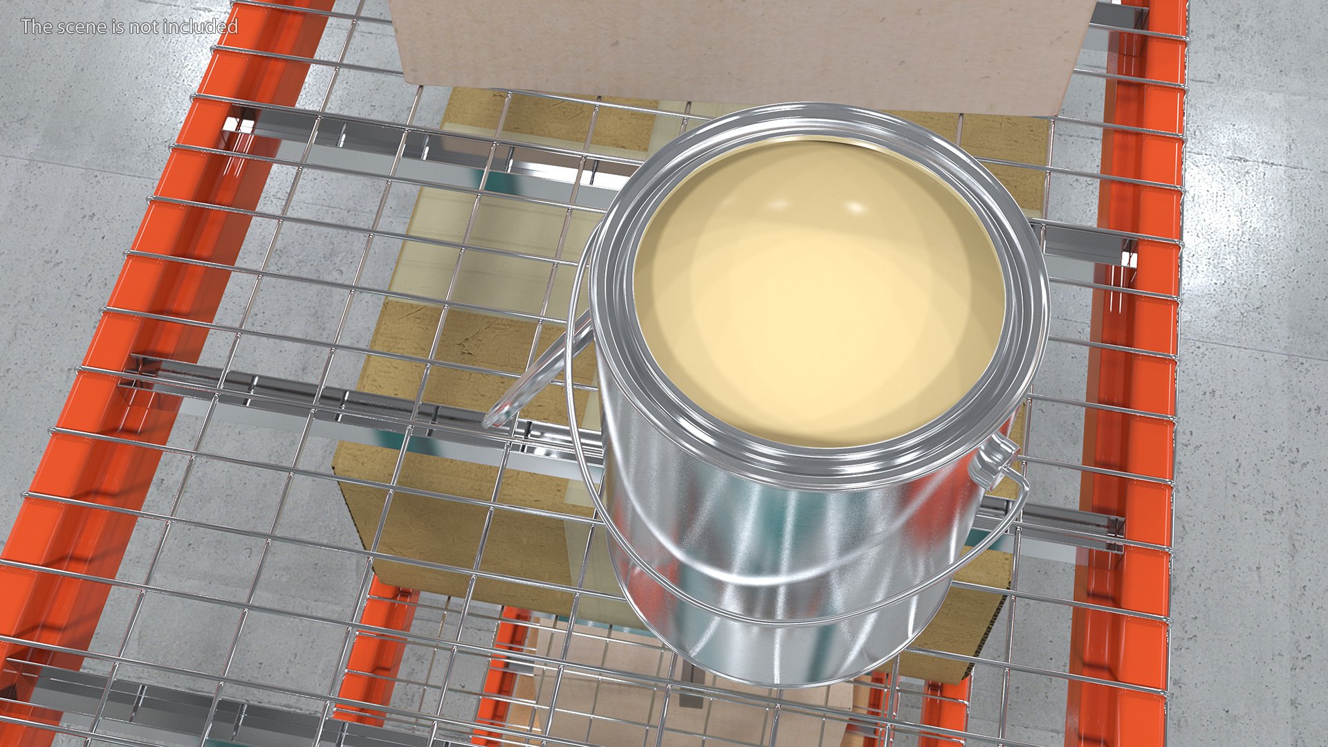 Paint Bucket Open 3D Model - TurboSquid 2211798