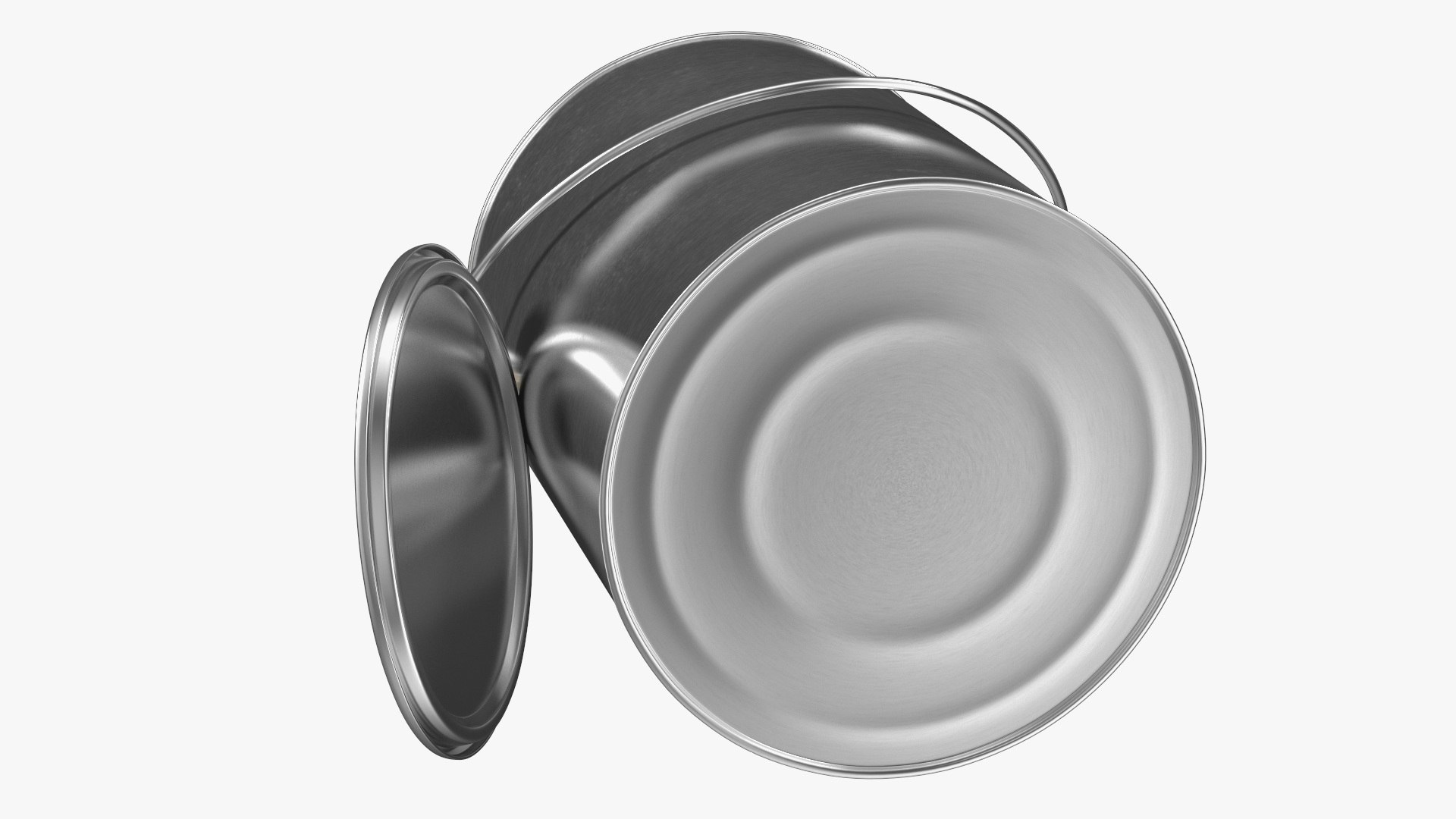 Paint Bucket Open 3D Model - TurboSquid 2211798