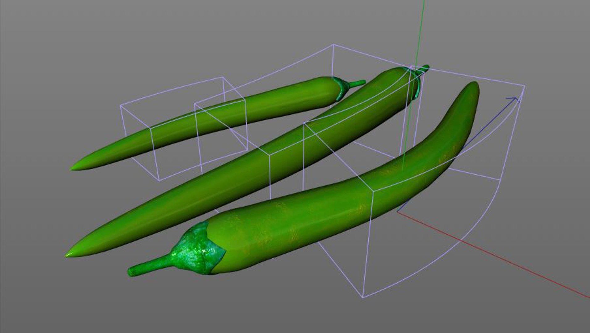 3D Chili Model - TurboSquid 1544480