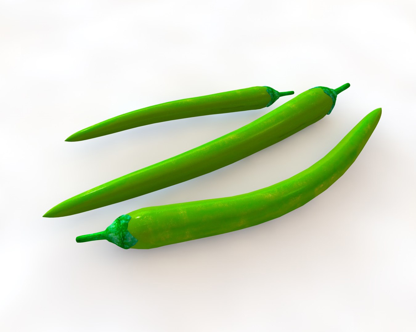 3D Chili Model - TurboSquid 1544480