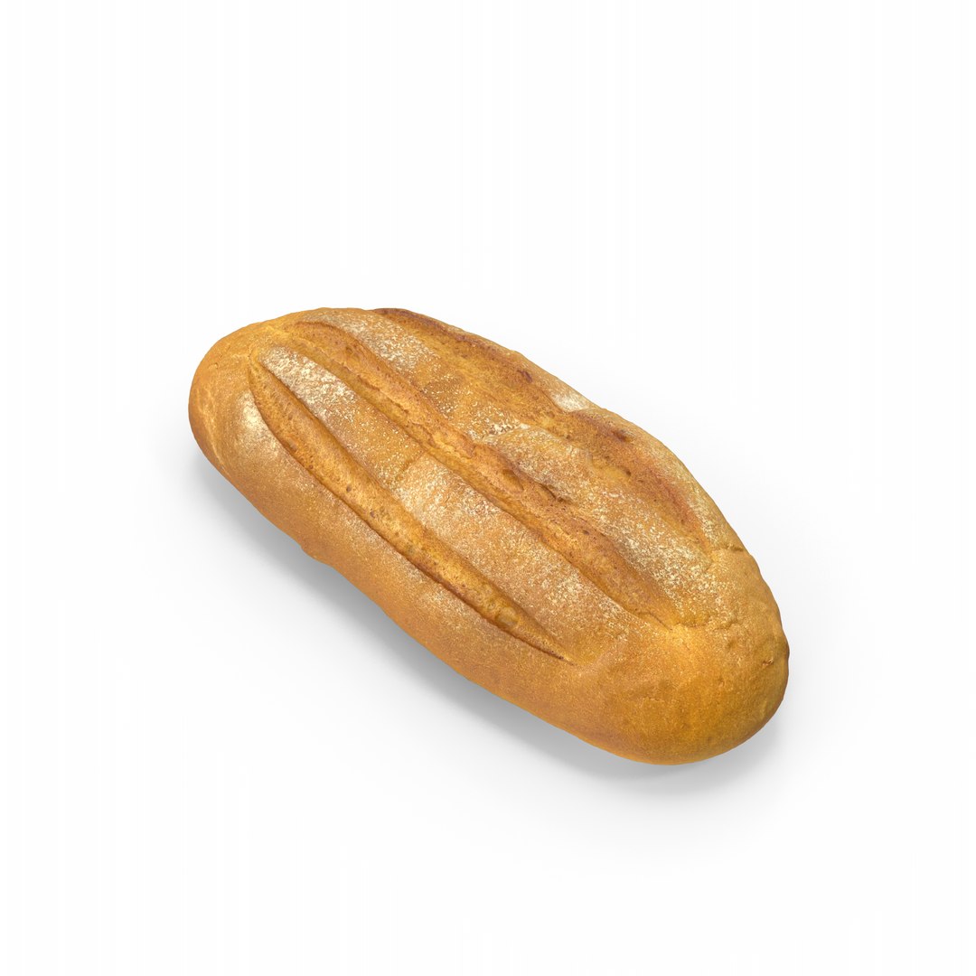Baugette Bread Model - TurboSquid 2349461
