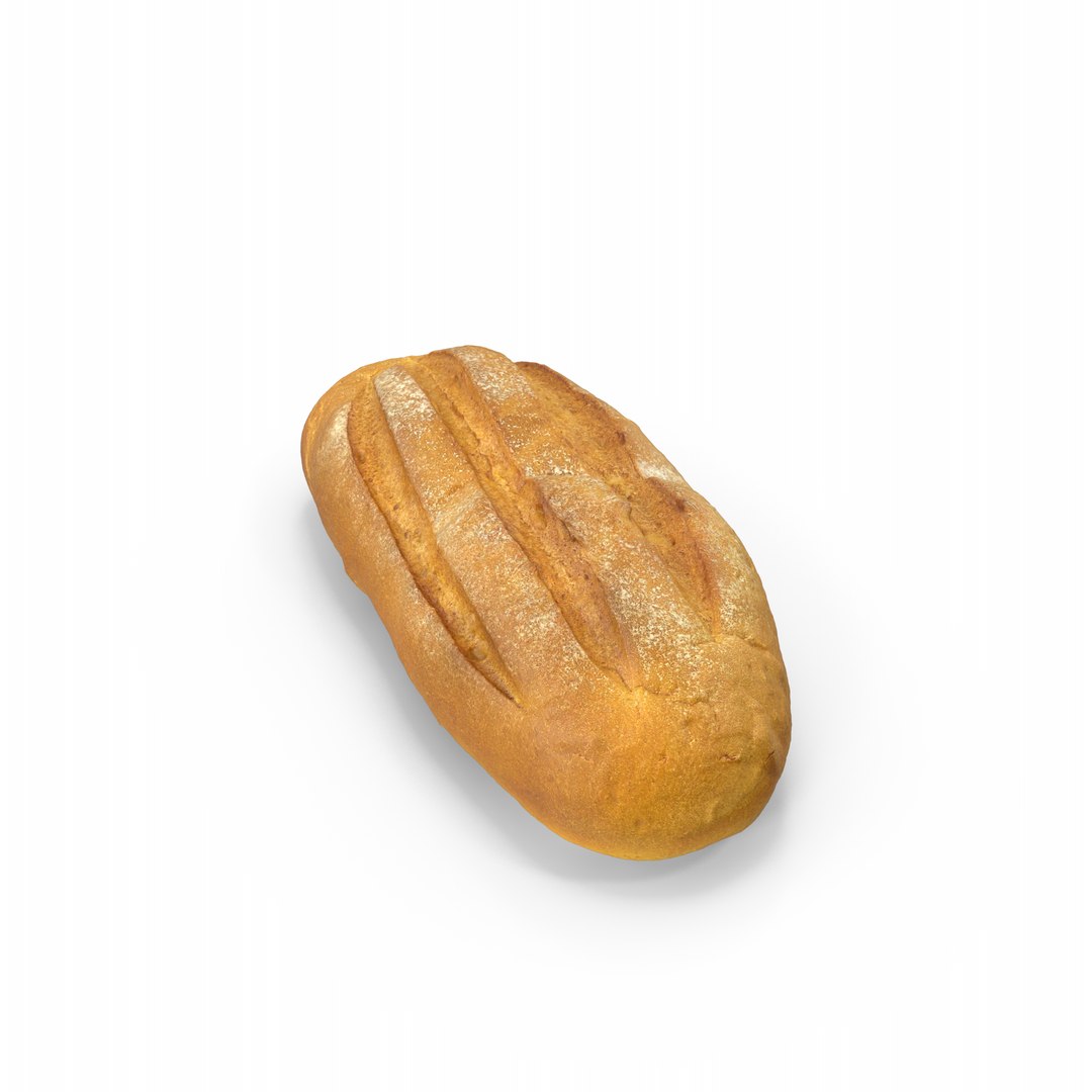 Baugette Bread Model - TurboSquid 2349461