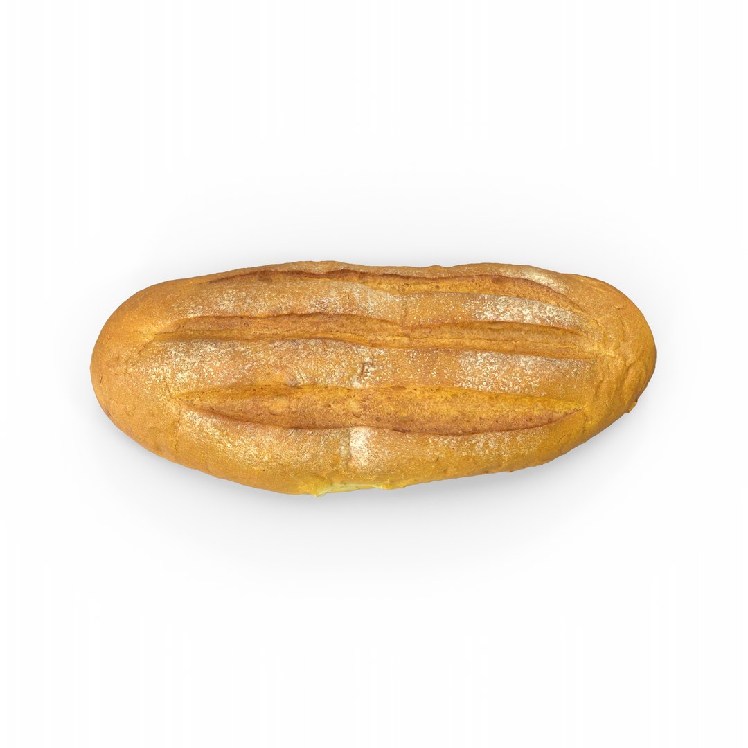 Baugette Bread Model - TurboSquid 2349461