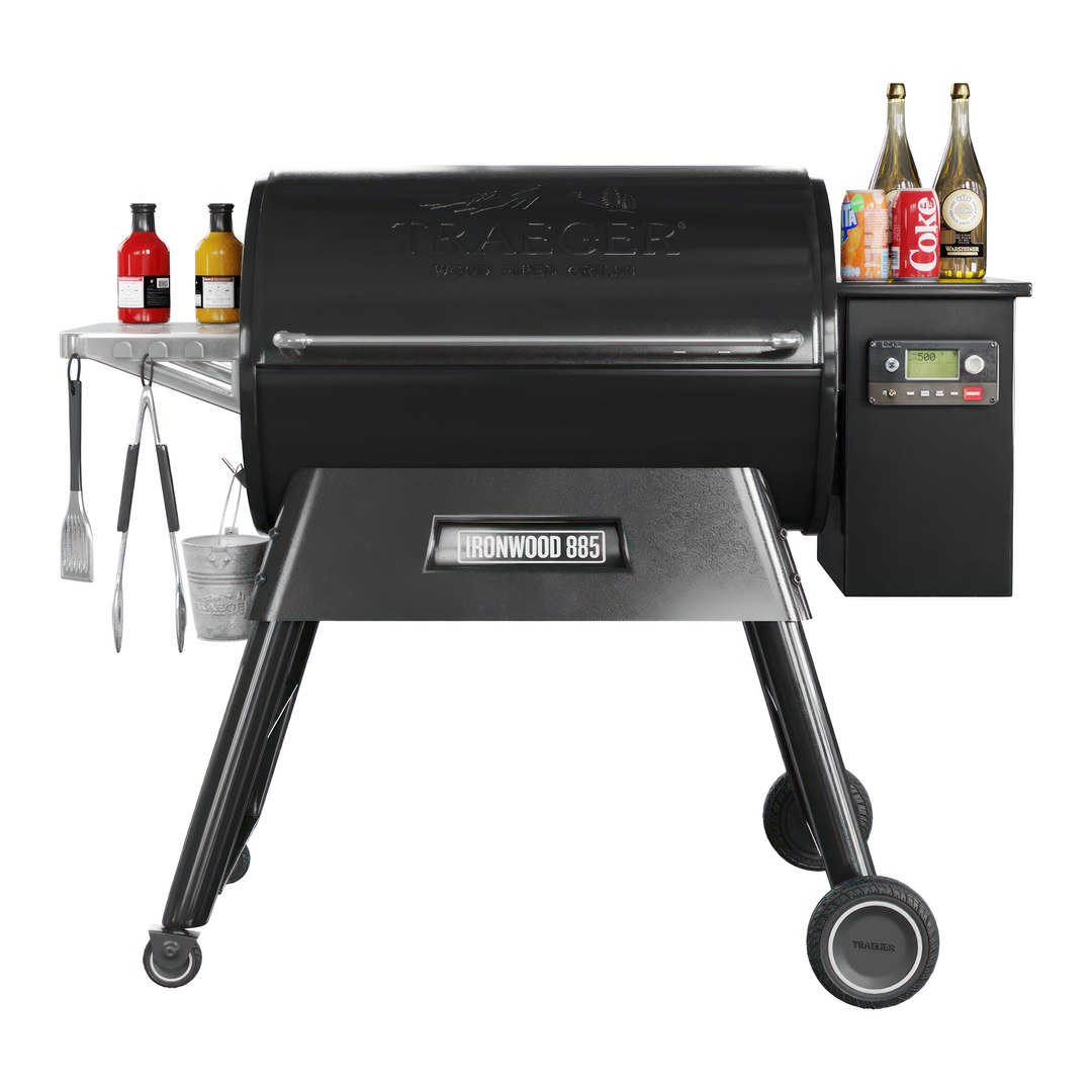 Traegar BBQ Model - TurboSquid 2060590