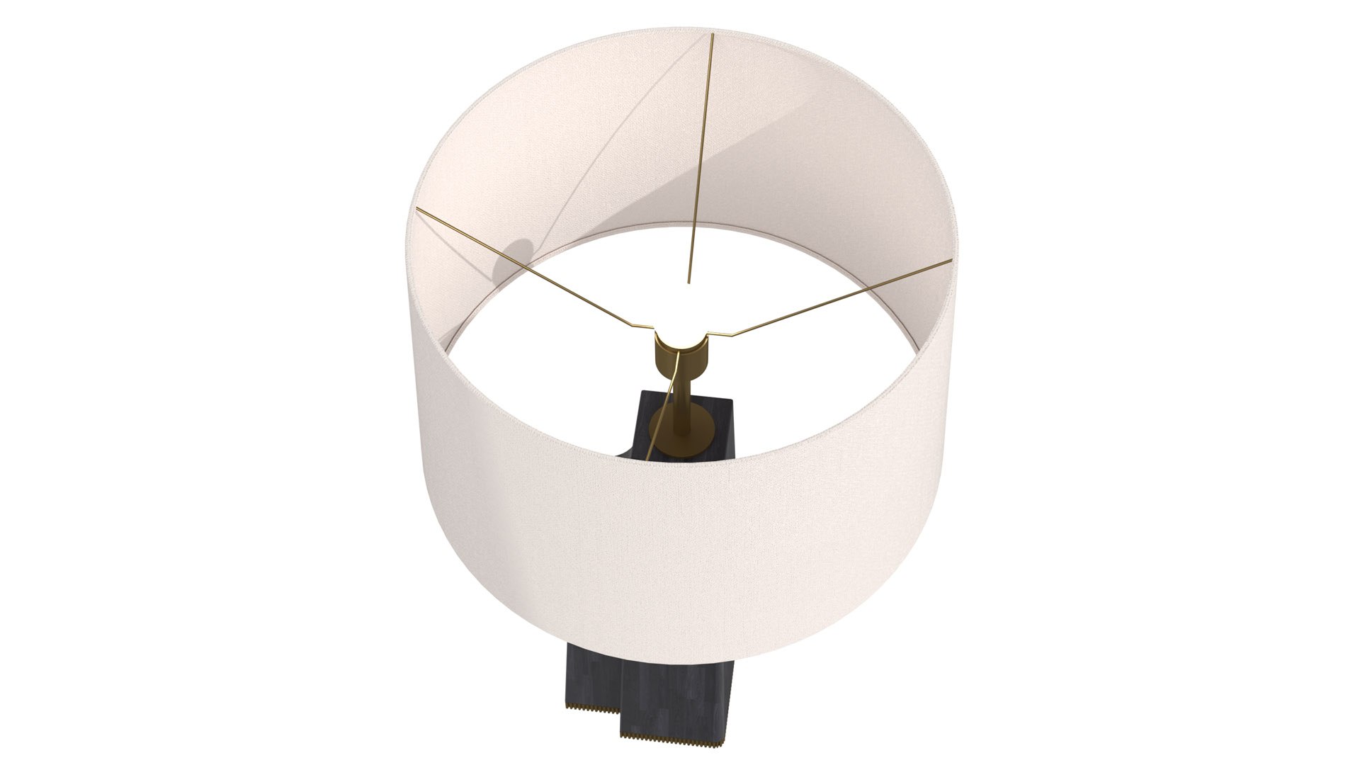 3D Model Alexander Lamont Drift Table Lamp Dark - TurboSquid 2235076