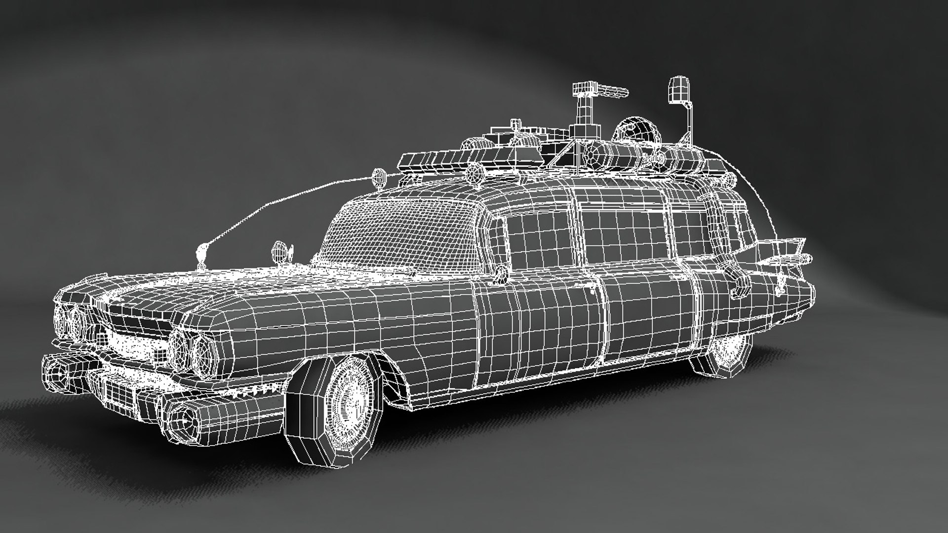 Ecto Ecto-1 3d Model
