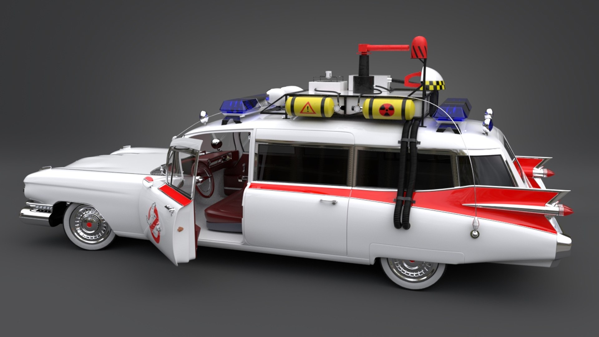 Ecto Ecto-1 3d Model