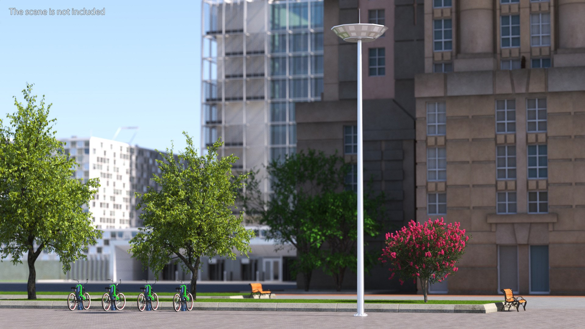 Lamppost Model - TurboSquid 2286883