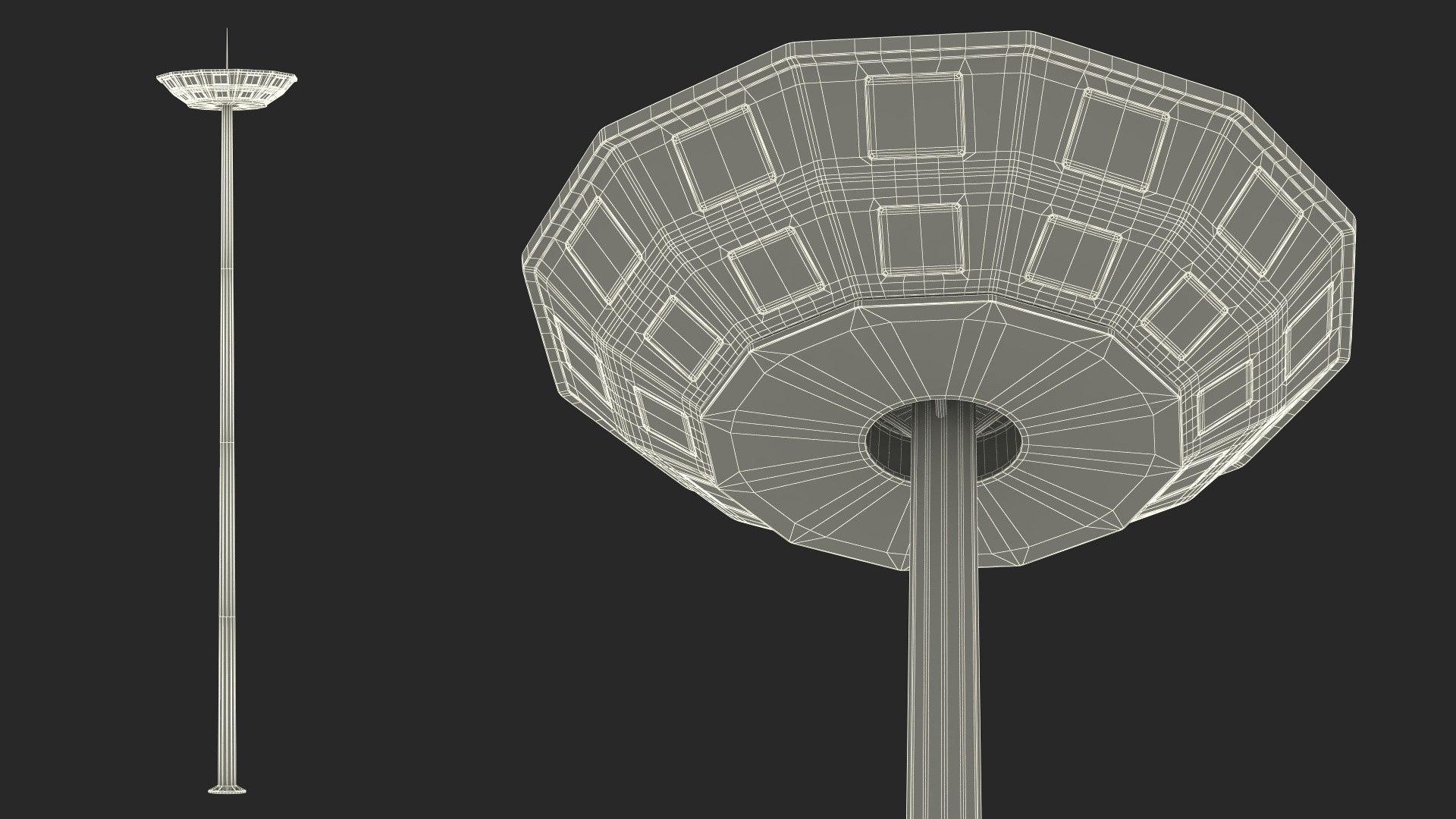 Lamppost Model - TurboSquid 2286883