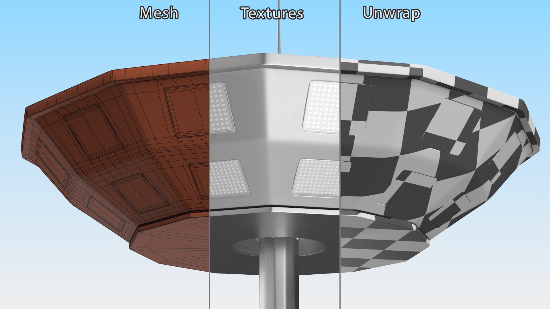 Lamppost Model - TurboSquid 2286883