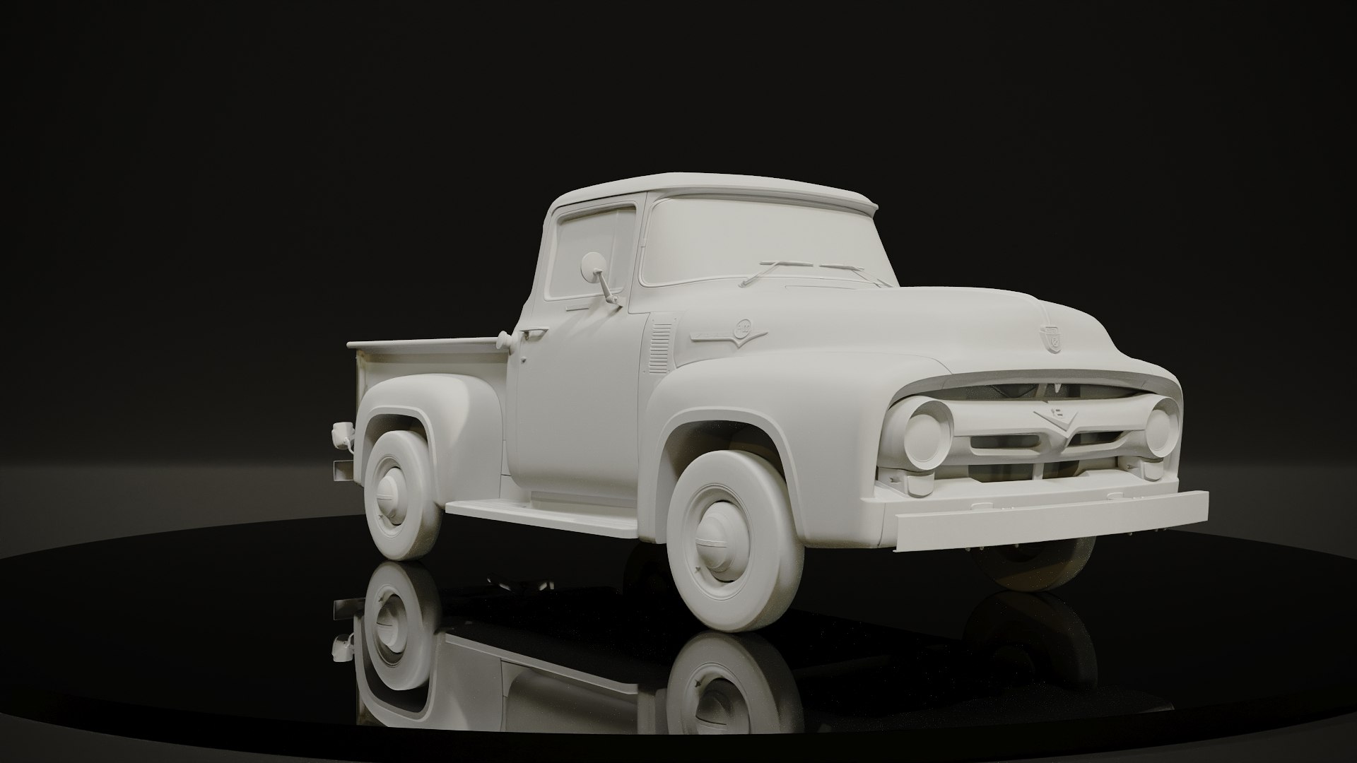 3D F100 1956 Model - TurboSquid 1852007