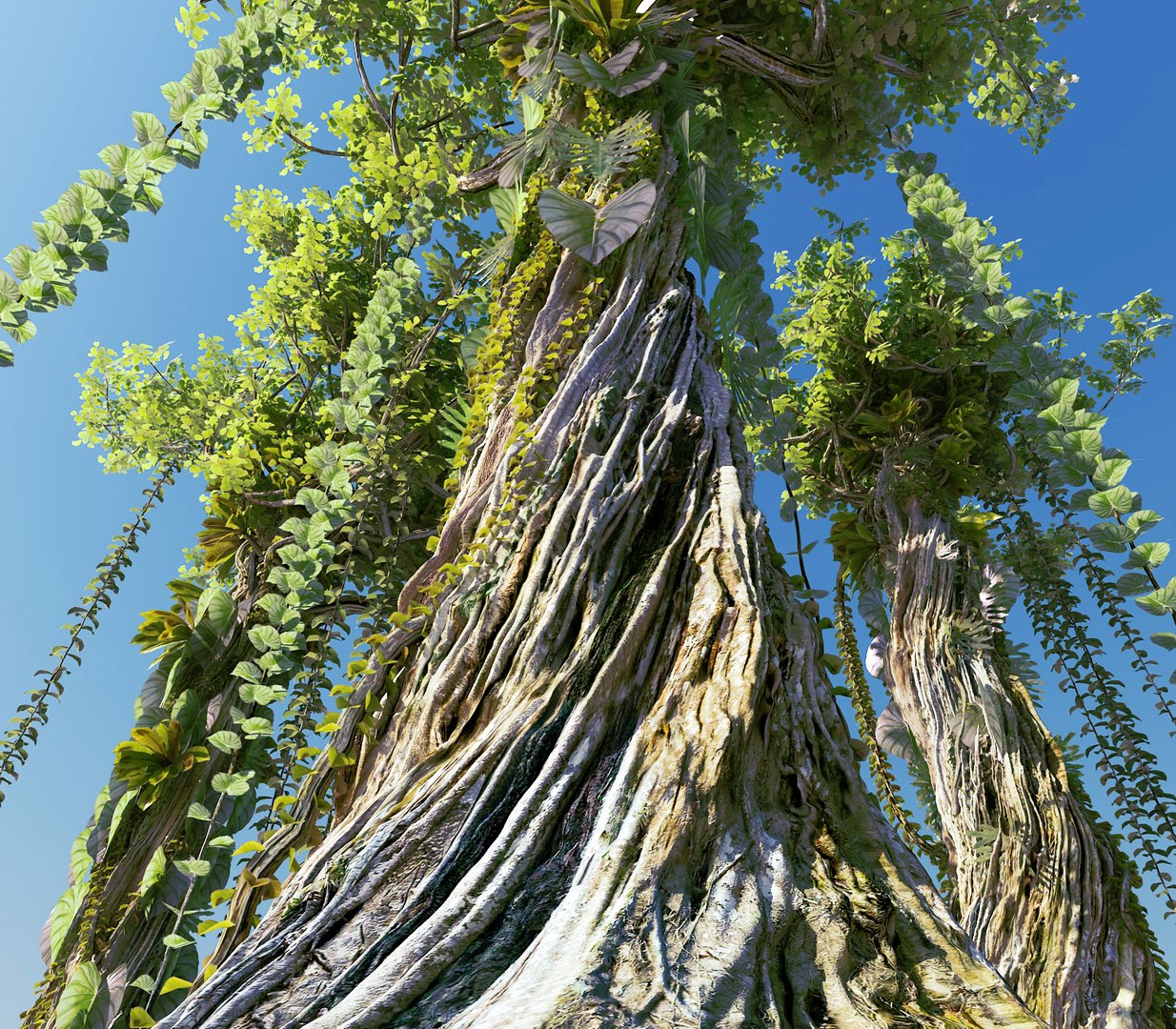 3d model rain forest pack 3