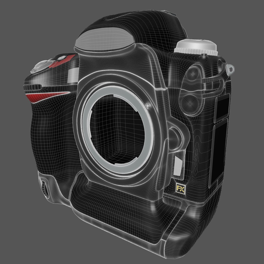 3d C4d Nikon D3 D3x Nikkor
