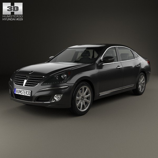 modelo 3d Hyundai Equus (Centenario) 2012 - TurboSquid 1131942