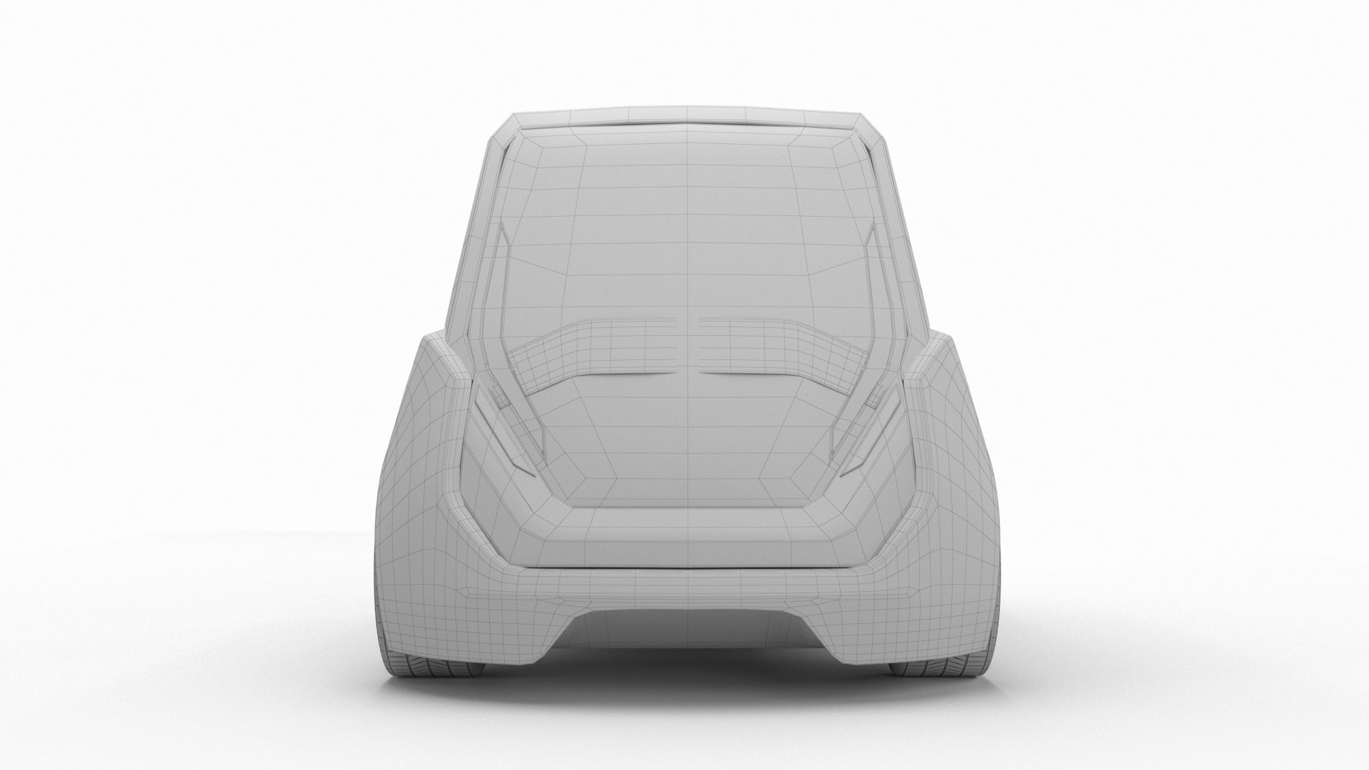 Futuristic Two-Seater Car 3D Model - TurboSquid 1975974
