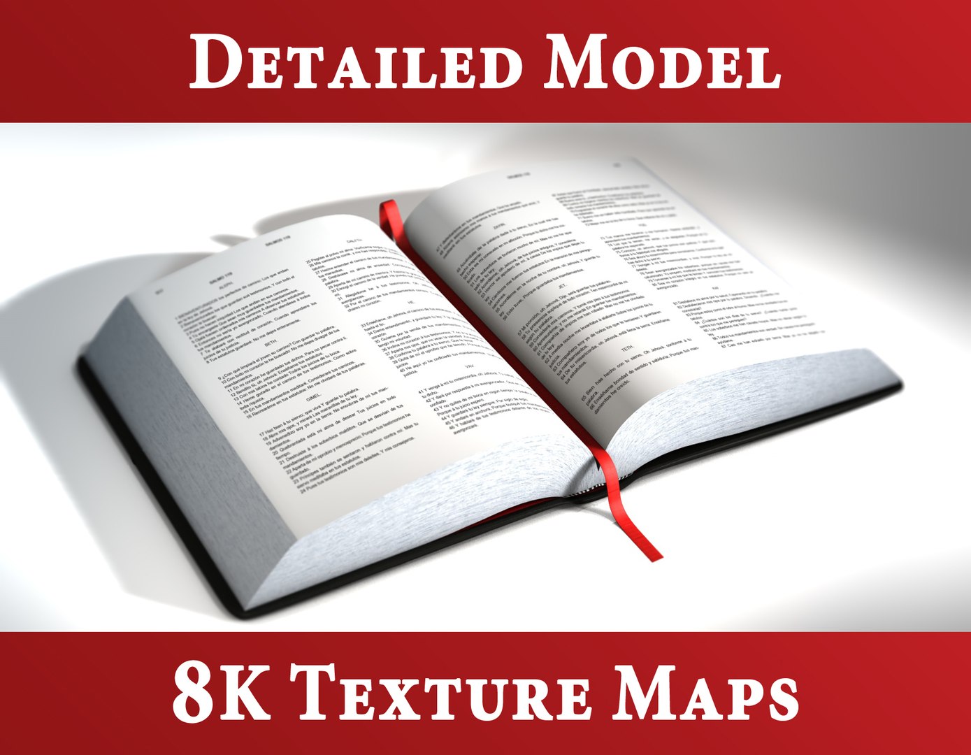 3d Model Holy Bible