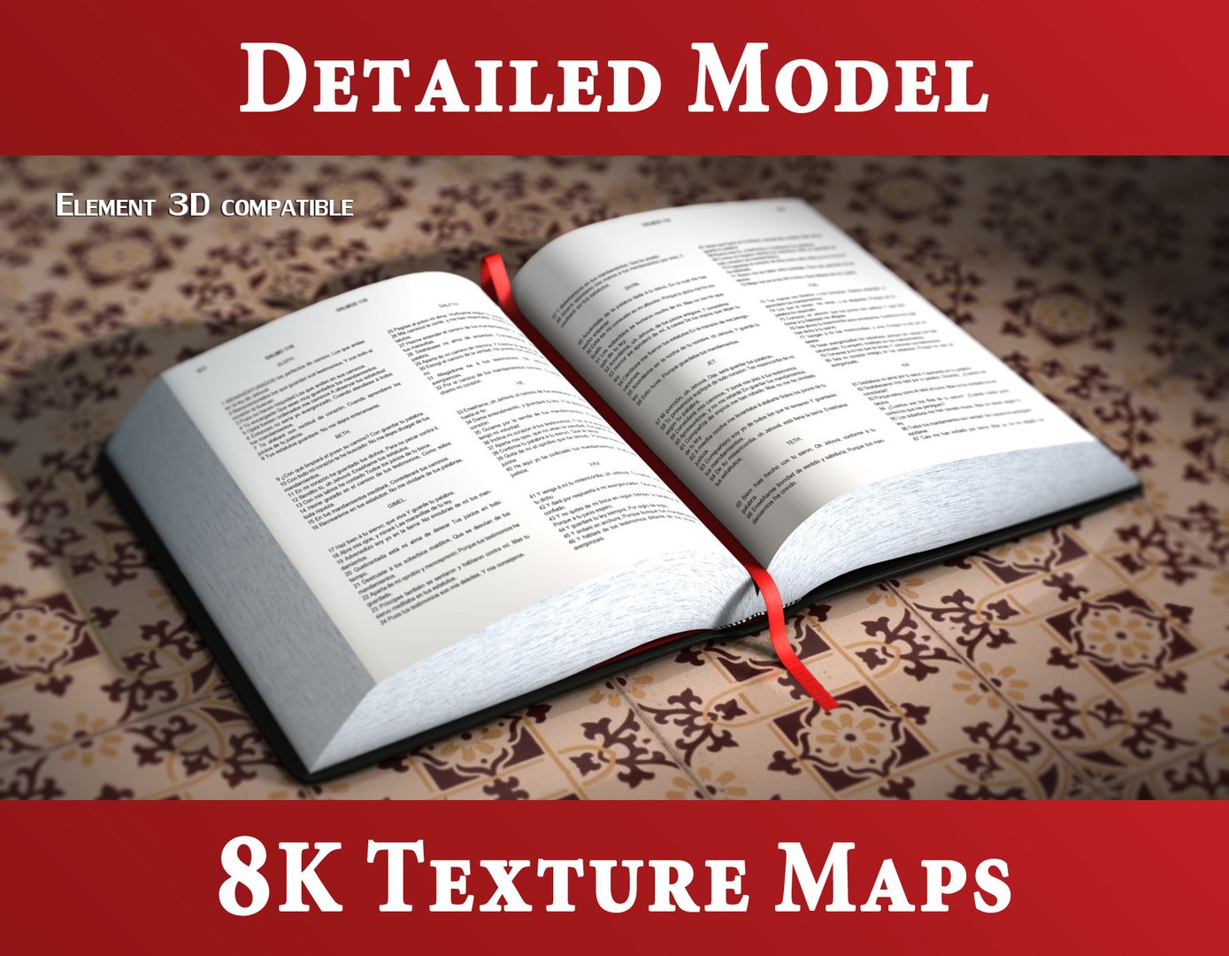 3d Model Holy Bible