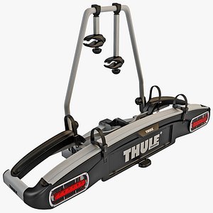 car trunk rack bicycle 3d model