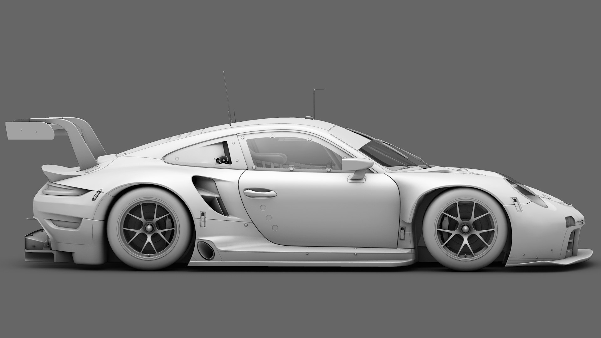 3D Porsche 911 RSR 2019 GT3 GTLM - TurboSquid 2014928