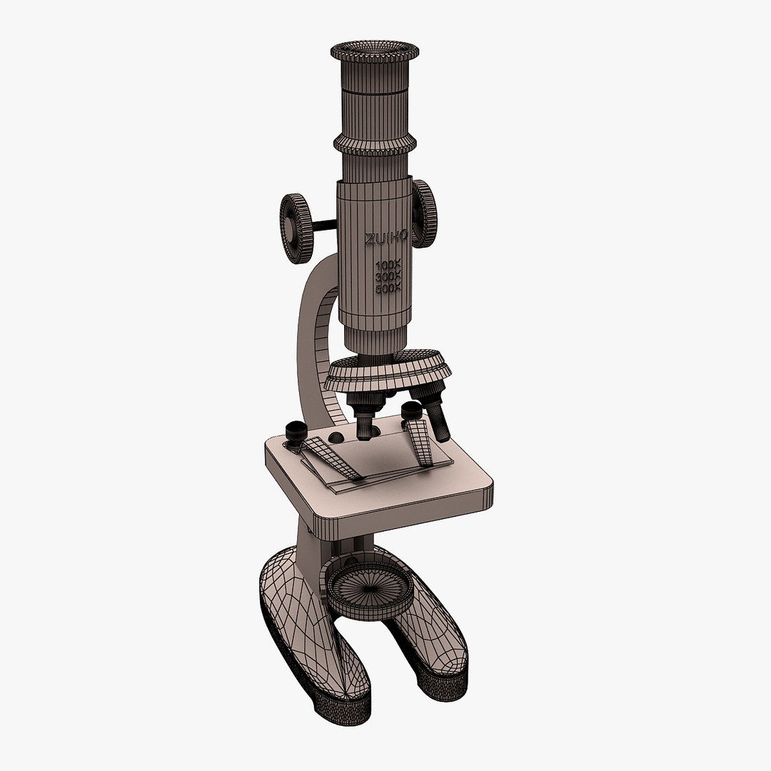 old zuiho microscope 3d max