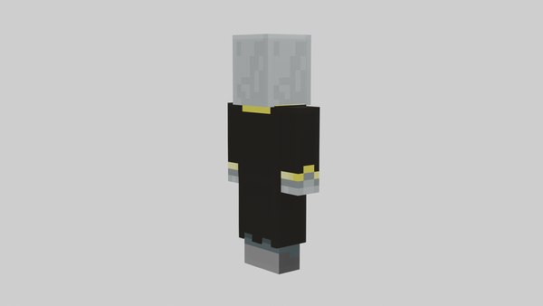 modelo 3d Minecraft Evoker Rigged - TurboSquid 2047160