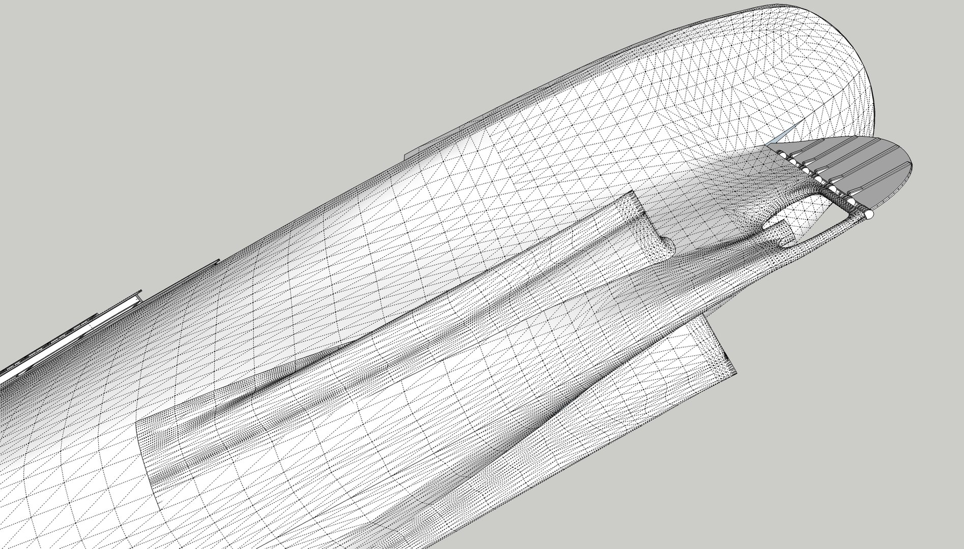 Incomplete Titanic Hull 3d Model