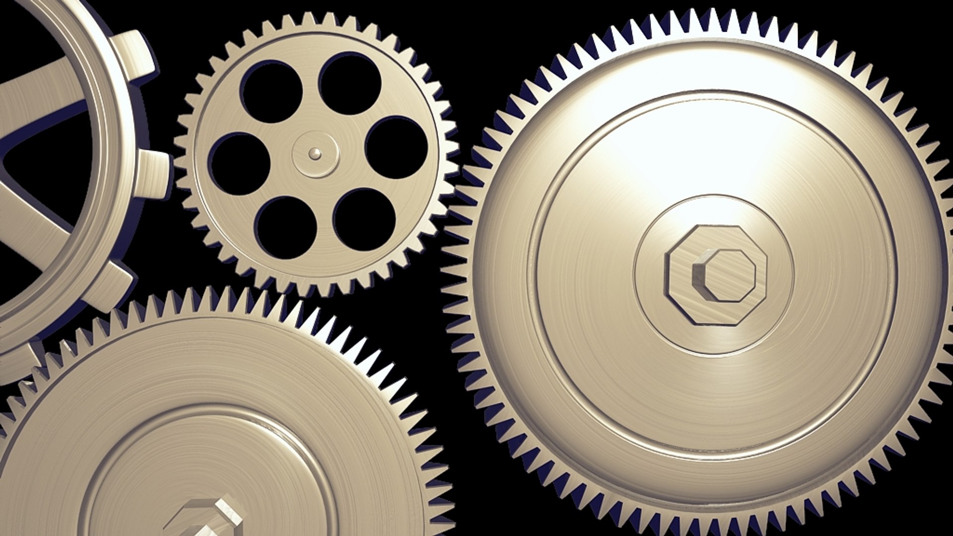 Industrial Cogs 3d Max