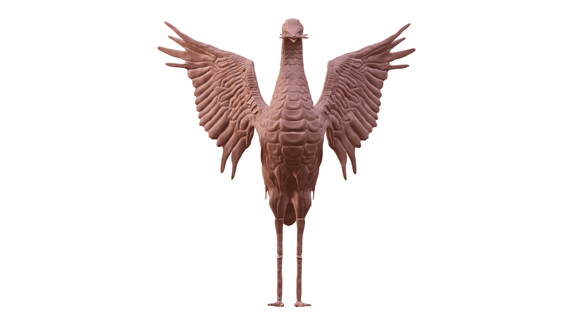 Bird God Statue 3D model - TurboSquid 1970758