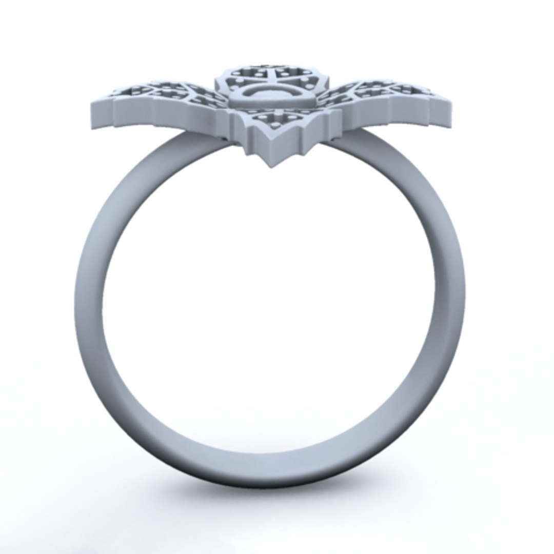 3ds Max Ring Jewelry