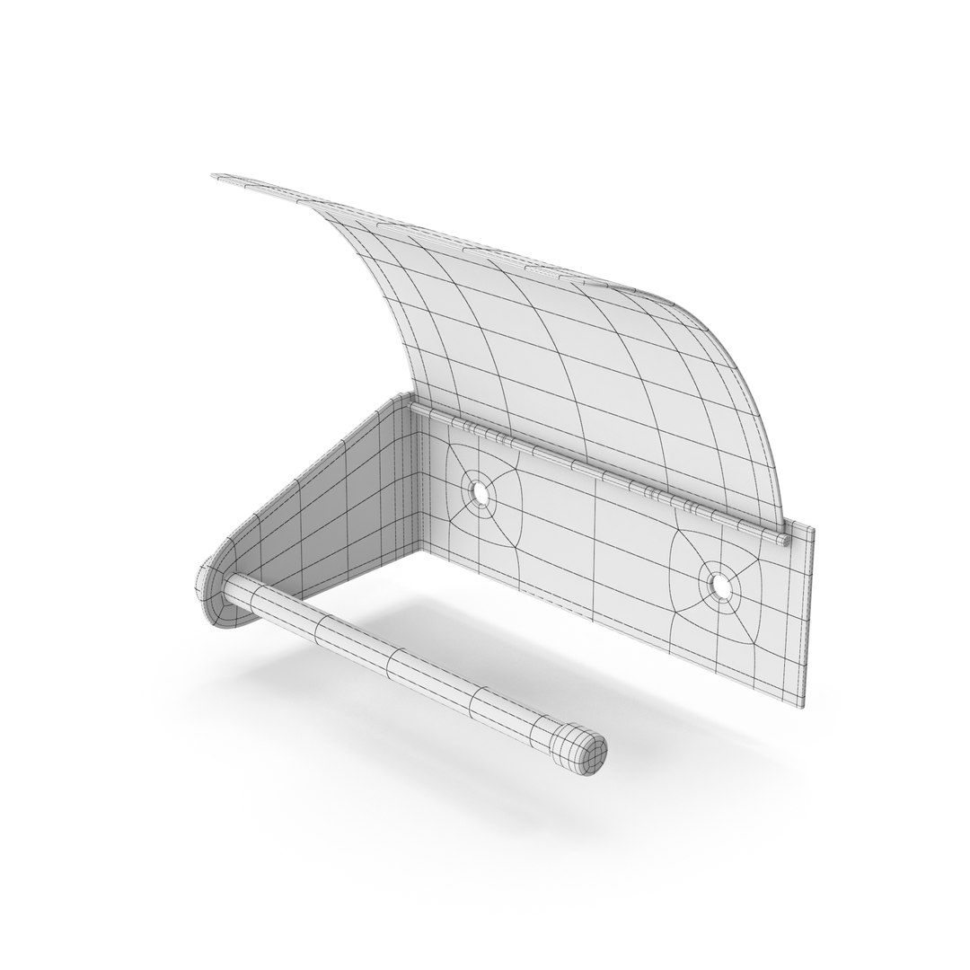 3D Toilet Paper Holder - TurboSquid 2012030