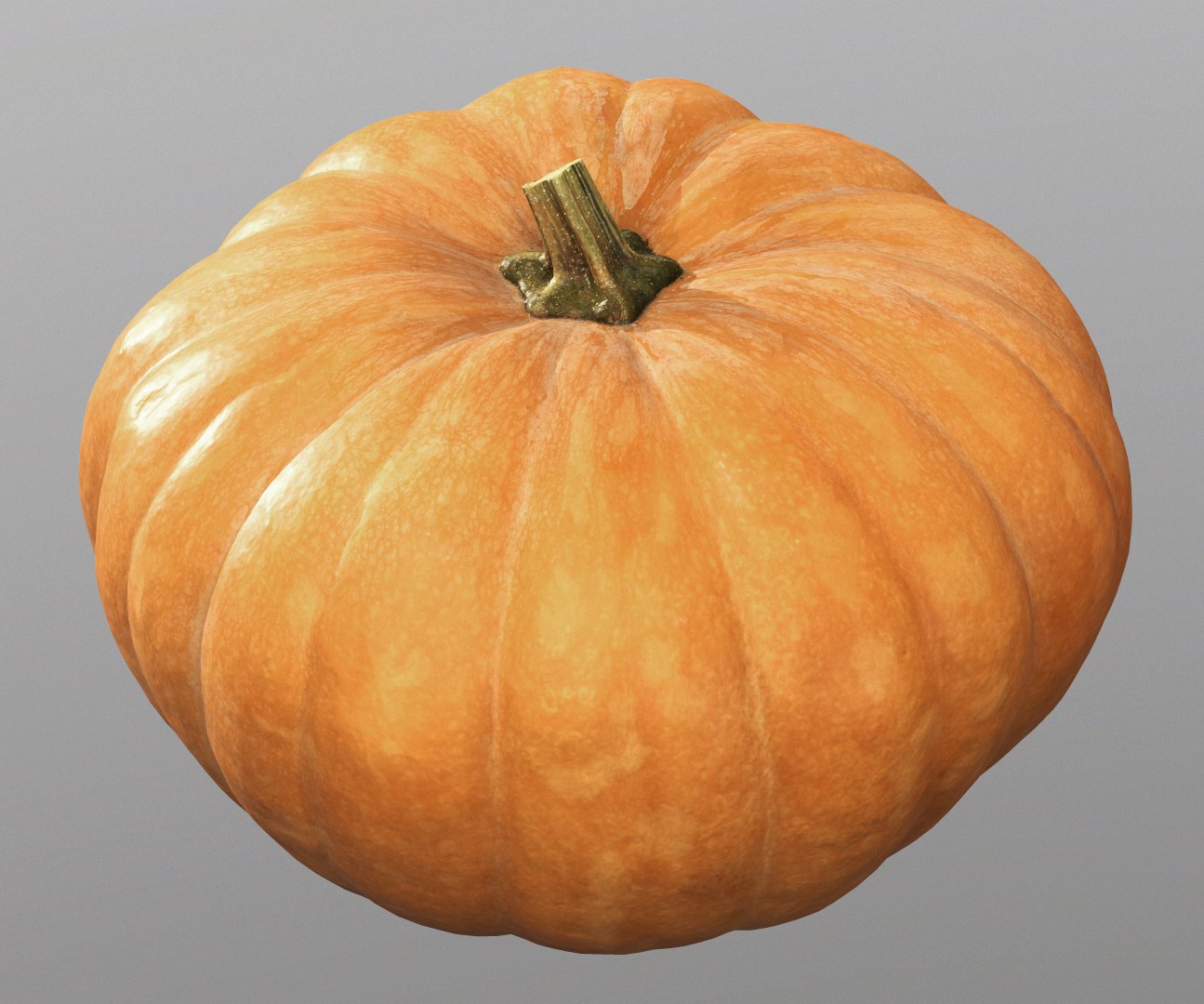 3D Pumpkin 6 Polly Model - TurboSquid 1335249